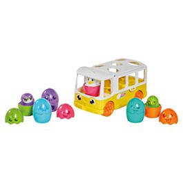 Tomy Toomies Baby Toddler Toy Egg Bus For 12-36 Months ascompany.gr