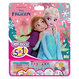 Giga Block Drawing Set Disney Frozen 5 In 1 For Ages 3+ ascompany.gr