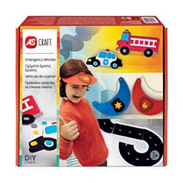 AS Craft Emergency Vehicles DIY Toy With 5 Crafts For Ages 3+ ascompany.gr