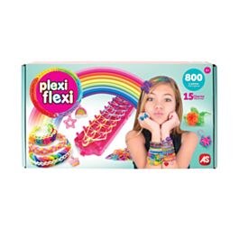 AS Plexi Flexi Weaver With 800 Looms & 15 Charms For Ages 5+ ascompany.gr