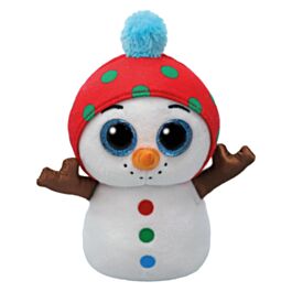 TY Beanie Boos Plush Snowman White 15cm ascompany.gr