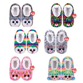 TY Fashion Plush Slippers in Various Designs ascompany.gr