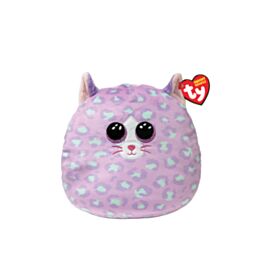 TY Squishy Beanies Cassidy Γατούλα Μωβ 25εκ ascompany.gr